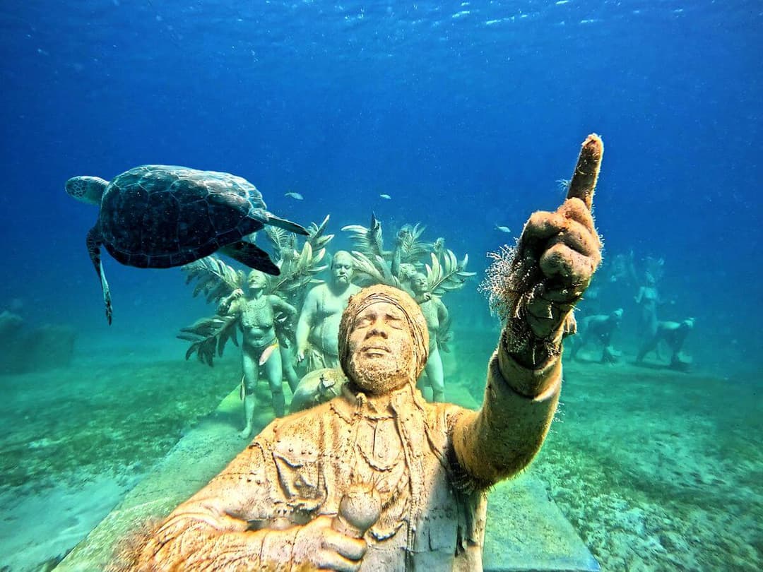 Under SXM: Caribbean Sculpture Snorkeling Adventure